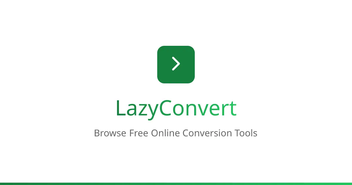 Browse Free Online Conversion Tools